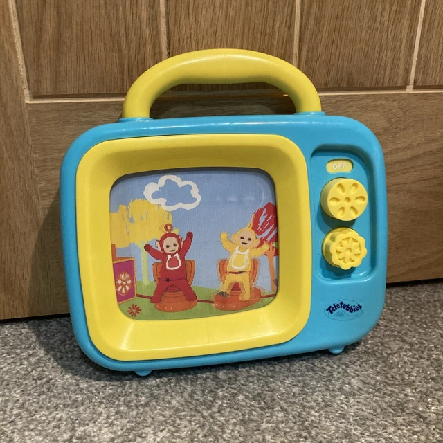 TELETUBBIES CBEEBIES WIND Up Musical Television Scrolling Picture ...