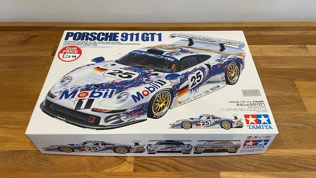TAMIYA 24186 PORSCHE 911 GT1 1:24 Car Model Kit £21.48 - PicClick UK
