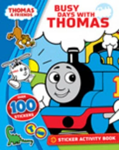 THOMAS & FRIENDS Busy Days with Thomas Sticker Book (Sticker Act £6.00 ...