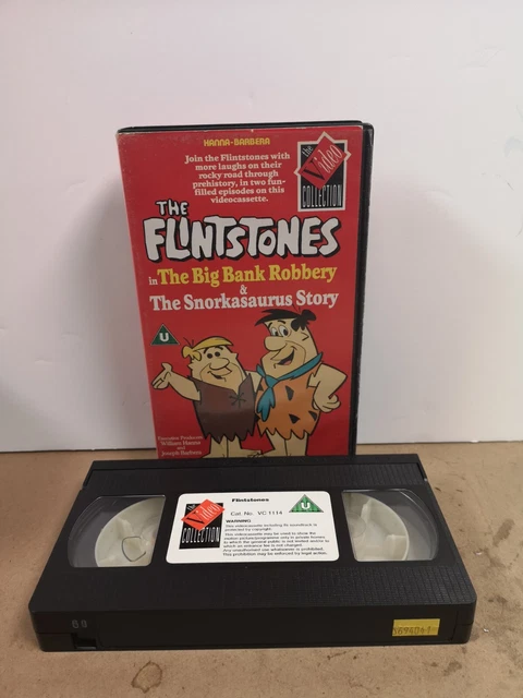 THE FLINTSTONES IN The Big Bank Robbery - The Snorkasaurus Story - VHS ...