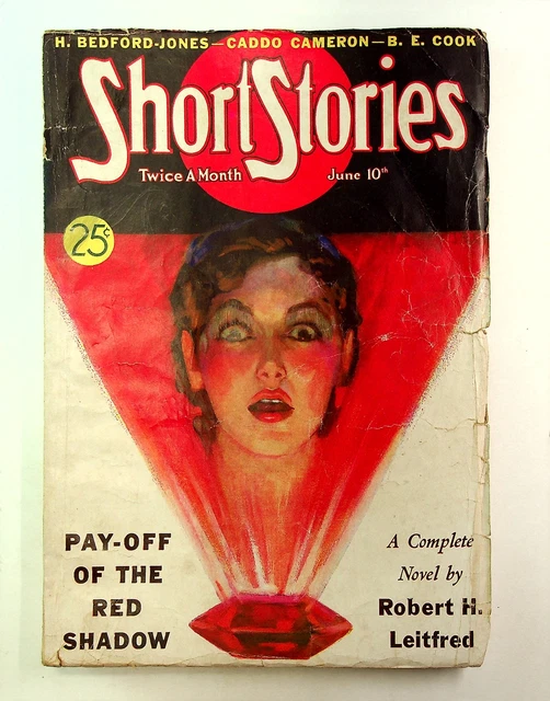 SHORT STORIES PULP Jun 10 1938 Vol. 163 #5 GD £47.61 - PicClick UK