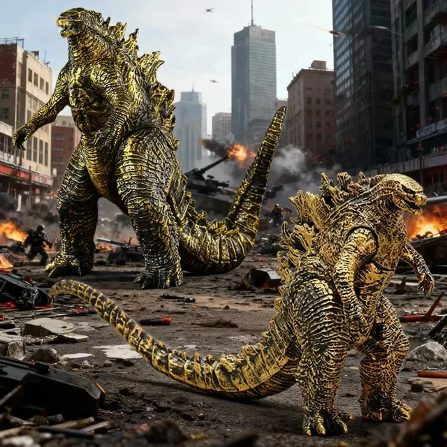 GODZILLA KING MONSTERS Mechagodzilla Red Lotus Action Figure Toy £16.49 ...