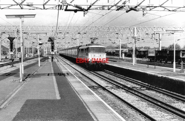 PHOTO 1987 Class 86 No 86242 At Nuneaton Railway Station Class 86 ...