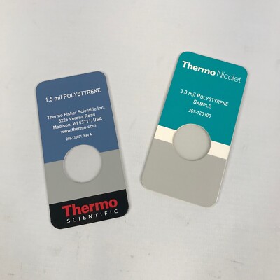 POLYSTYRENE FTIR SPECTROMETER Standard Calibration Reference Material ...