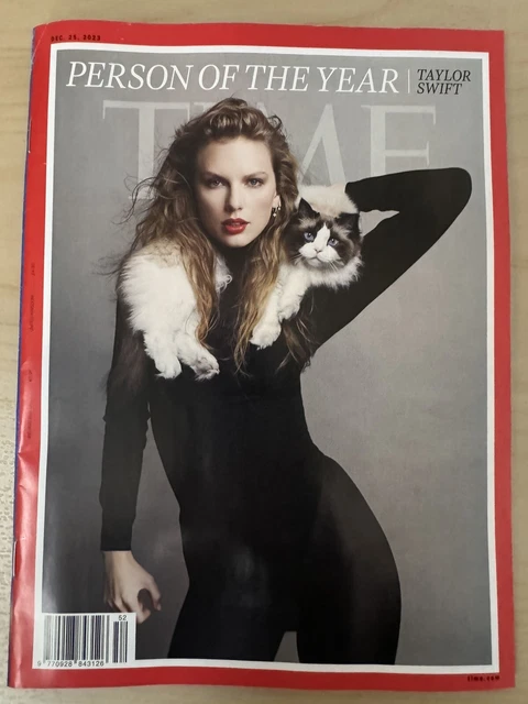 TAYLOR SWIFT TIME Magazine Person Of The Year December 2023 Cover 3 Cat £19.99 - PicClick UK