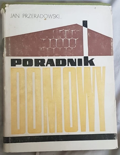 PORADNIK DOMOWY JAN Przeradowski | Polish book polska ksiazka Hardcover ...