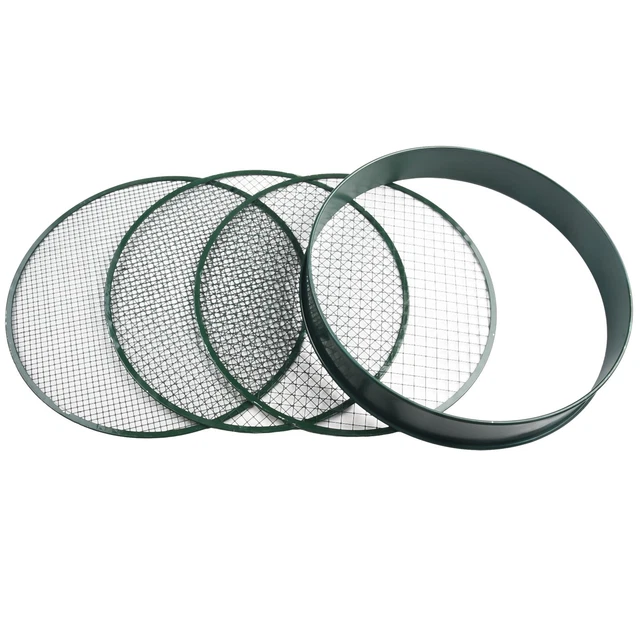 COMPOST SIEVE WITH Coarse and Fine Mesh Options for Plant Nutrient ...