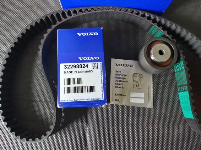 GENUINE VOLVO AUXILIARY Belt And Tensioner V60/XC90/V70/S80/XC60/V40 2. ...