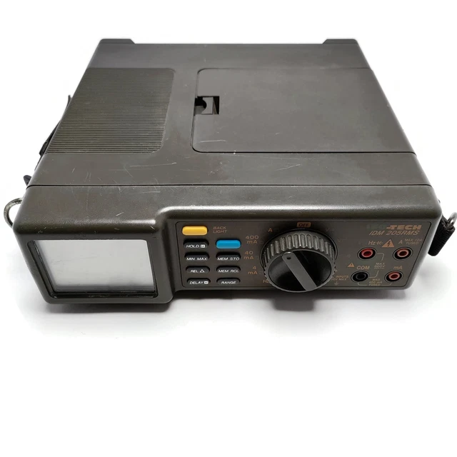 ISO-TECH IDM-205 RMS Desktop RMS Multimeter. Made in Taiwan £143.48 ...