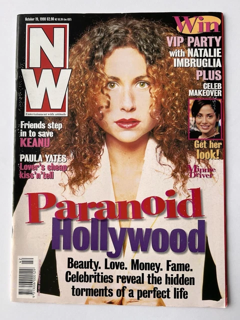 NEW WEEKLY NW Magazine OCTOBER 19, 1998 - MINNIE DRIVER, KEANU REEVES ...