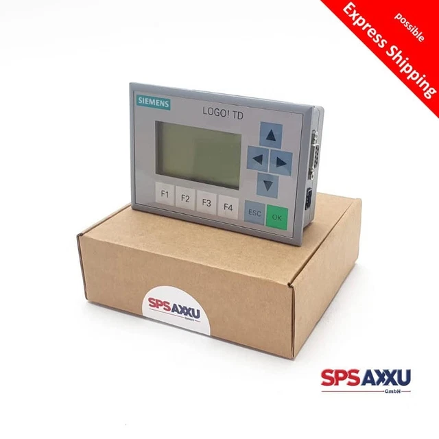 SIEMENS LOGO TD Text Display 6ED1 055-4MH00-0BA0 6ED1055-4MH00-0BA0 EUR ...