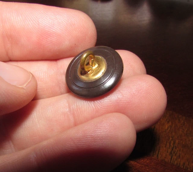 ANTIQUE WWI US Marine Corp Marines Logo Shank Uniform Collar Button £6. ...