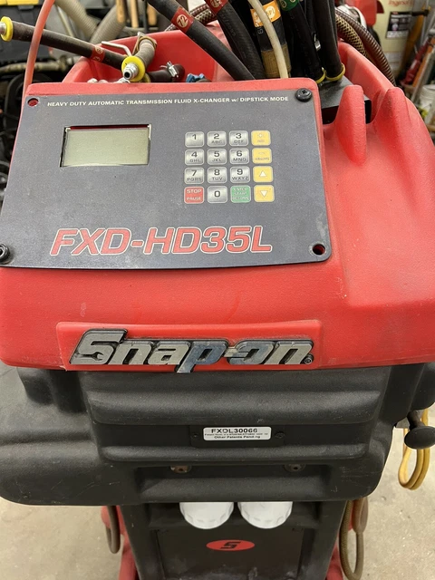 SNAP-ON FXD-HD35L TRANSMISSION Flushing Machine $750.00 - PicClick