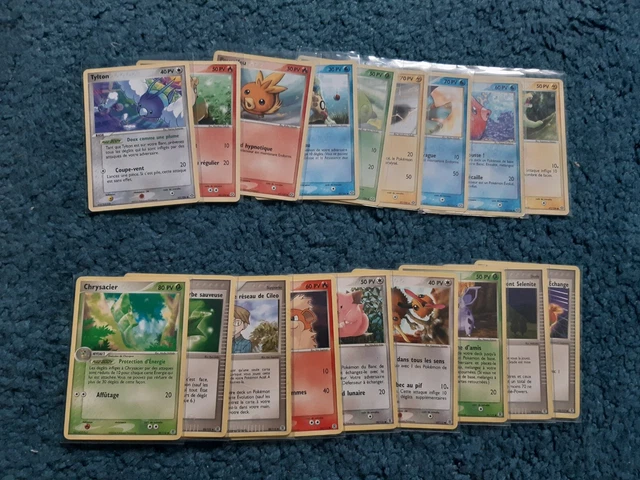 LOT CARTES POKEMON Bloc Ex ...H EUR 15,00 - PicClick FR