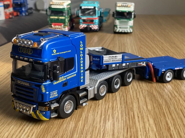L@@K WSI “TDR” SCANIA R620 V8 8x4 & 4axle steer 2 axle Dolly low loader ...
