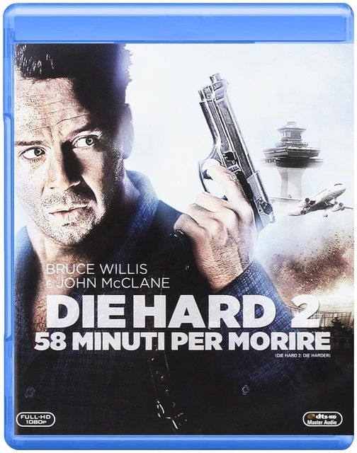DIE HARD 2 (Blu-ray) Bedelia Willis bruce willis william atherton renny ...