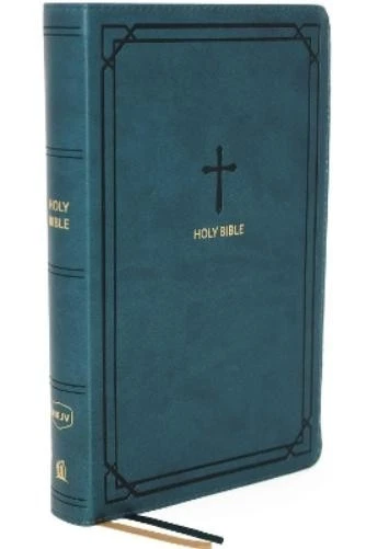 THOMAS NELSON NKJV, End-of-Verse Reference Bible, Compact, Leath (de ...