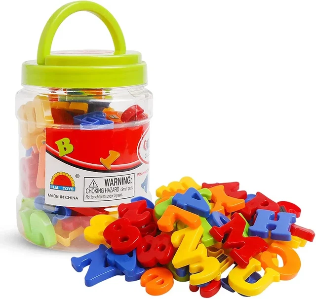 MAGNETIC ALPHABET LETTERS And Numbers For Toddlers Magnets ABC 123 magnetic-alphabet-letters-and-numbers-for-toddlers-magnets-abc-123