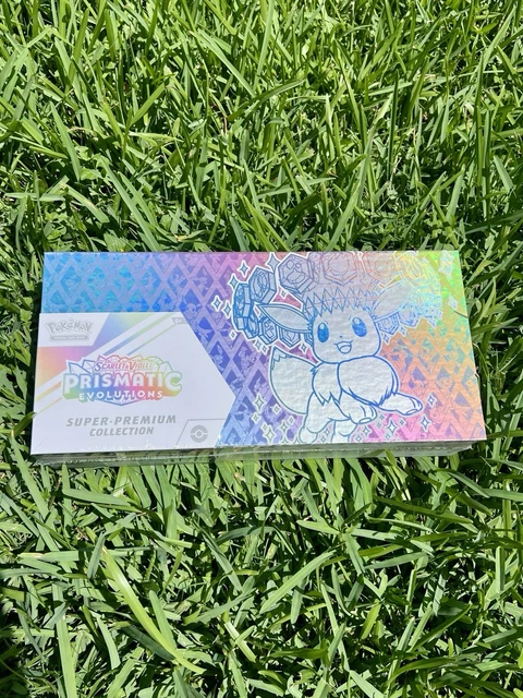 2025 POKEMON TCG Prismatic Evolution Super Premium Collection Box ...