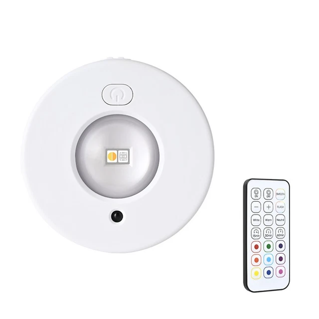 CLOSET LIGHTS Stick on LED Under Cabinet Light 500mAh Dimmable ...