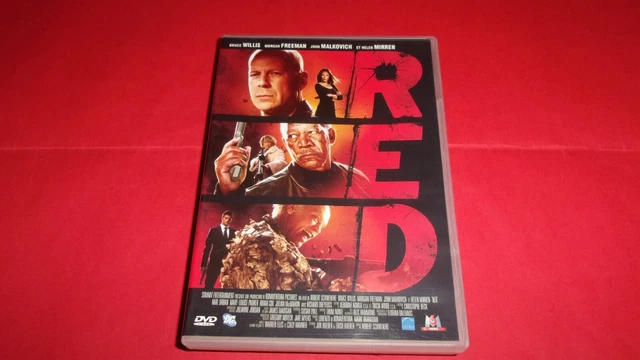DVD,&RED&,BRUCE WILLIS,HELEN MIRREN,MORGAN freeman,john malkovich,k ...