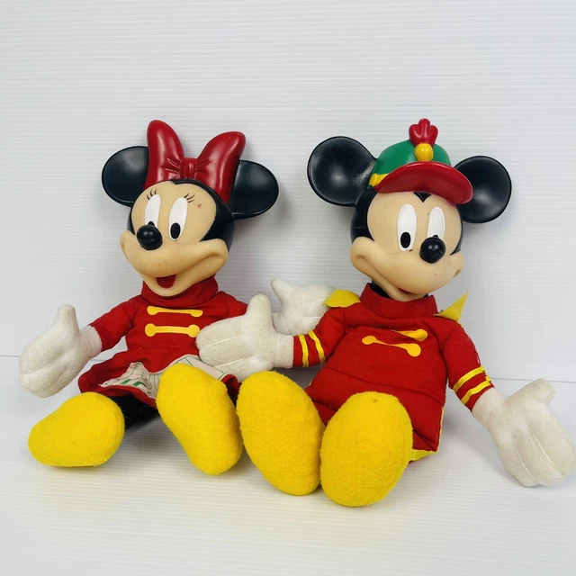 MICKEY MOUSE MINNIE Mouse Band Plush Rare Vintage EUR 13,49 - PicClick FR