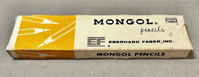 VINTAGE NEW OLD Stock Eberhard Faber Inc Mongol 482 #2 Pencils SIX ...