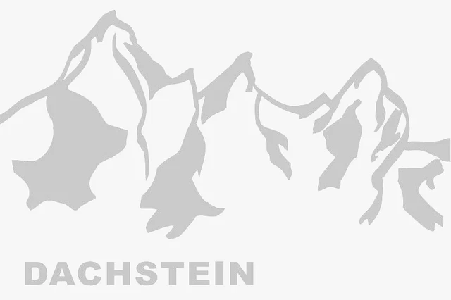 DACHSTEIN AUFKLEBER AUTOSTICKER Bergaufkleber Autoaufkleber Berge Alpen ...