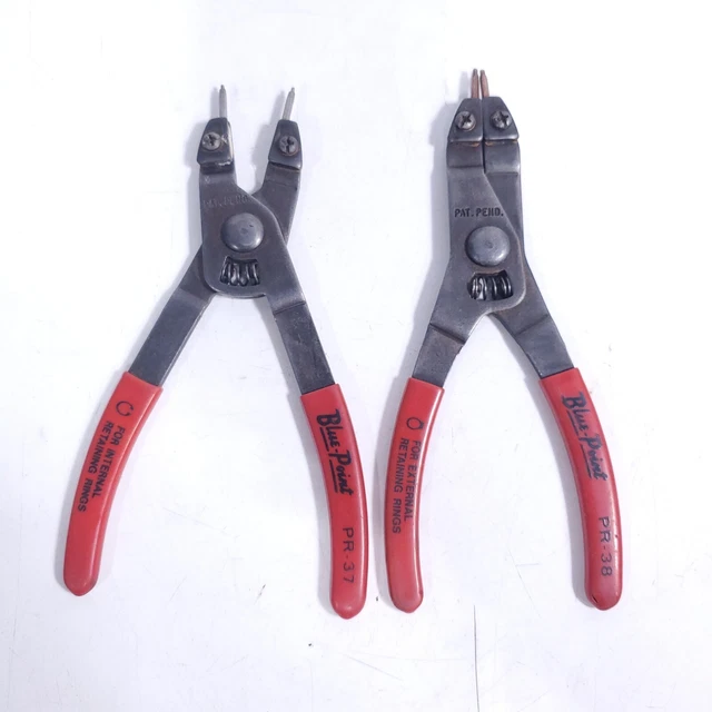 BLUE-POINT SNAP RING Pliers Set Internal External PR-37 PR-38 £28.23 ...
