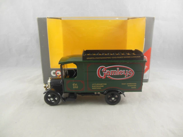 CORGI CLASSICS C929 Thornycroft Box Van Gamleys Limited 1:43 scale £9. ...
