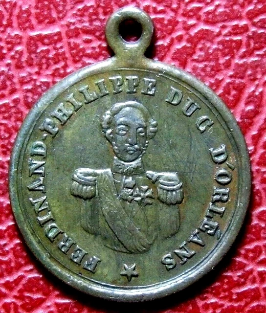 FRENCH HISTORICAL FERDINAND Philippe, Duke of Orléans & his death 1842 ...
