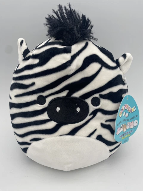 SQUISHMALLOW FREDDIE THE Zebra Plush Squishmallows 8" NWT Kellytoy £8. ...