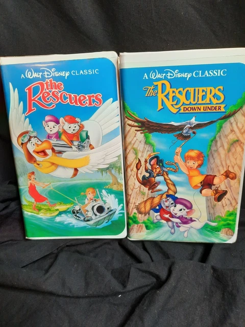 WALT DISNEY'S THE Rescuers The Rescuers Down Under Classic Black ...
