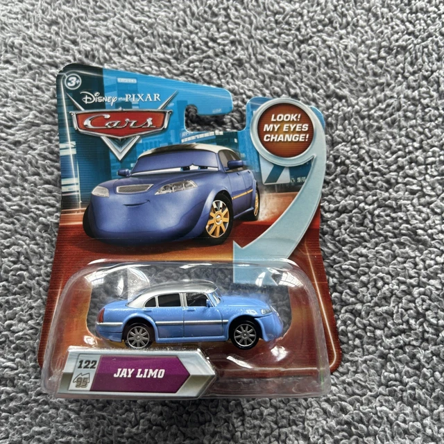 DISNEY PIXAR CARS - JAY LIMO LENTICULAR My Eyes Change - 1:55 Diecast £21.52 - PicClick UK