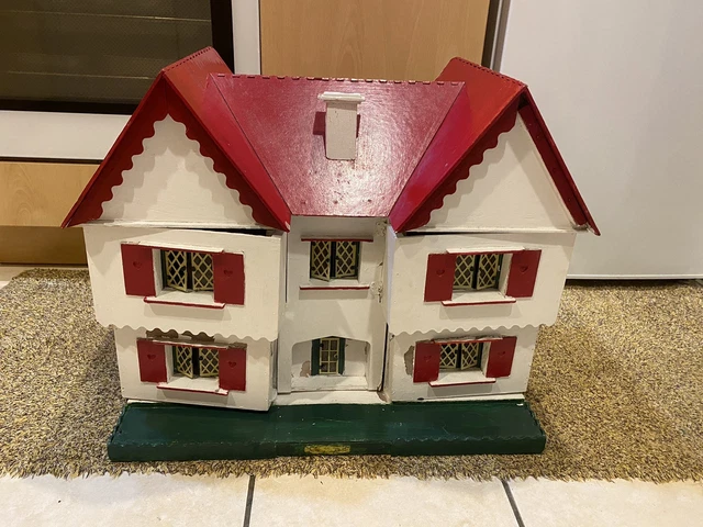 A GEE BEE Dolls House Needing TLC /PROJECT Includes Some Furniture . £ ...