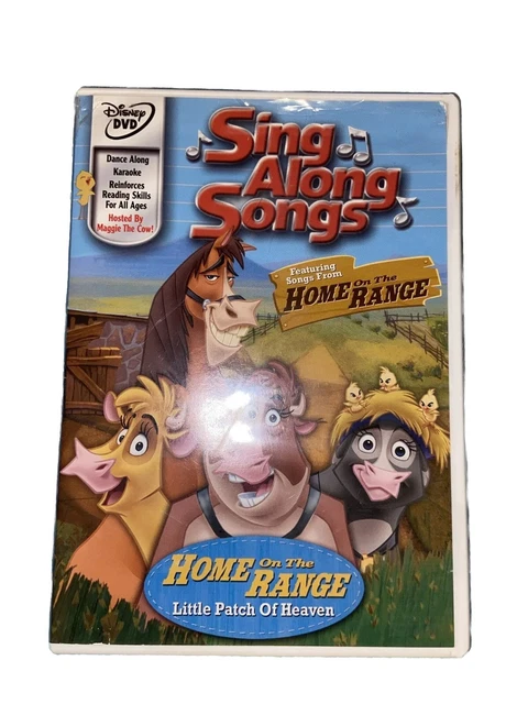 DISNEY SING ALONG Songs Home on the Range DVD musique enfants chansons ...