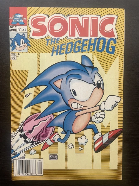 SONIC THE HEDGEHOG Comic #2 1993 Archie Mini-Series - Rare ! EUR 36,32 ...