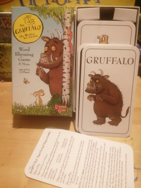 THE GRUFFALO WORD Rhyming Game & More by Julia Donaldson & Axel ...