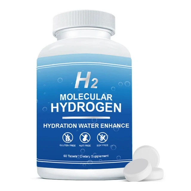 HYDROGEN EFFERVESCENT TABLETS H2 Molecular Hydrogen Hydration ...