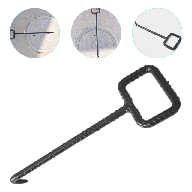 MANHOLE LIFTER HEAVY Duty Lifting Hooks Roller Shutter Door £40.65 ...