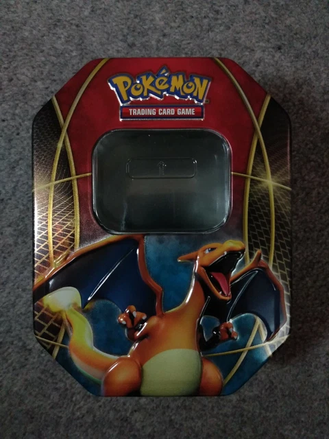 POKEMON TRADING CARD Game Charizard EX Power Trio Collectors Tin 2104 ...