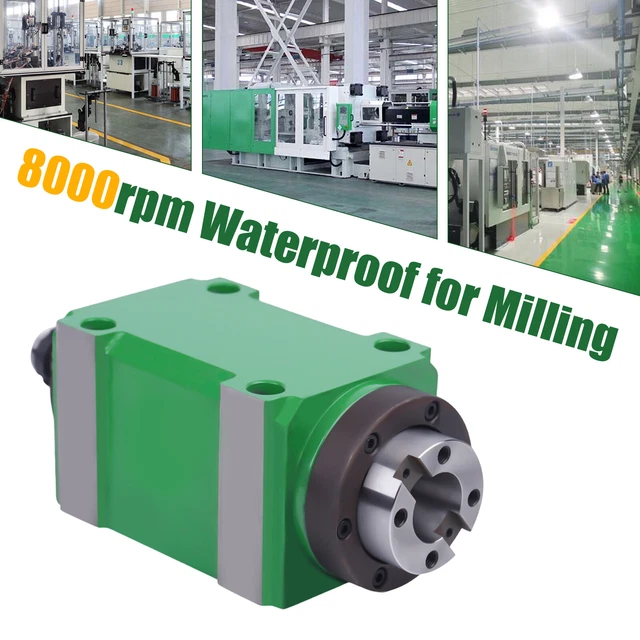 6000RPM/8000RPM BT30 SPINDLE Unit CNC Drilling Milling Power Head ...