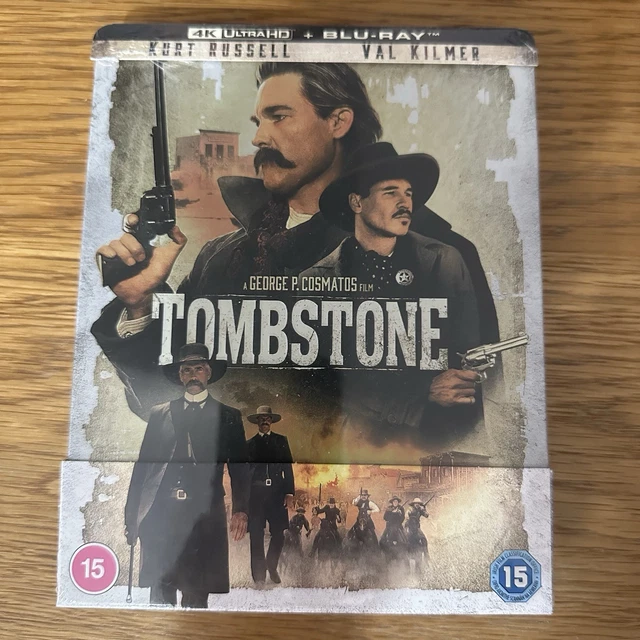 TOMBSTONE 4K ULTRA HD UHD Blu-Ray Limited Edition Steelbook NEW ...