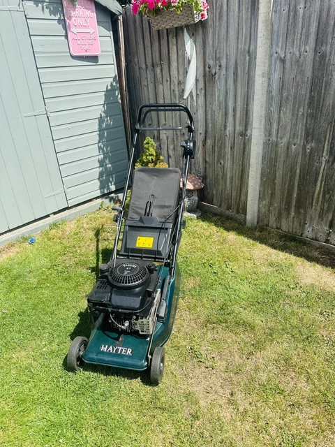 HAYTER 41 PETROL lawnmower lawn mower self propelled £140.00 - PicClick UK