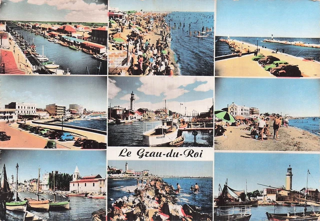 30 LE GRAU Du Roi Vue Generale La Plage Les Jetees EUR 5,90 - PicClick FR