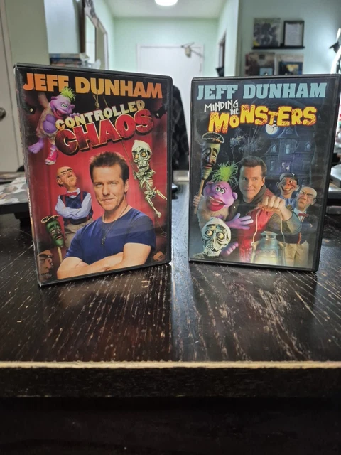 JEFF DUNHAM - Minding The Monsters & Controlled Chaos DVDs $5.00 ...