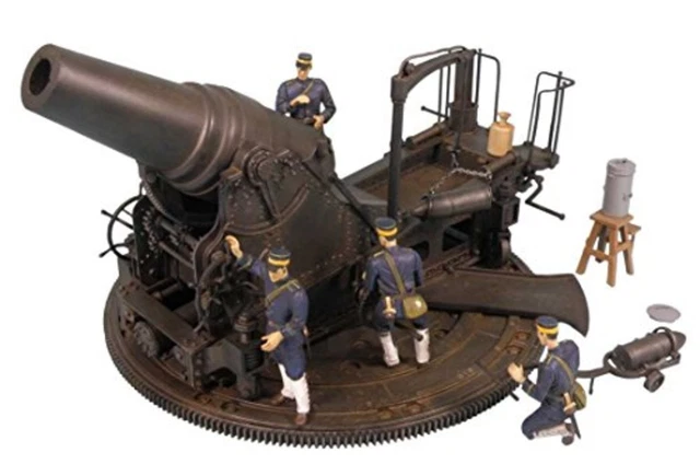 PIT-ROAD SKYWAVE G-44 IJA 28cm Howitzer with 4 Figures 1/35 scale kit F ...