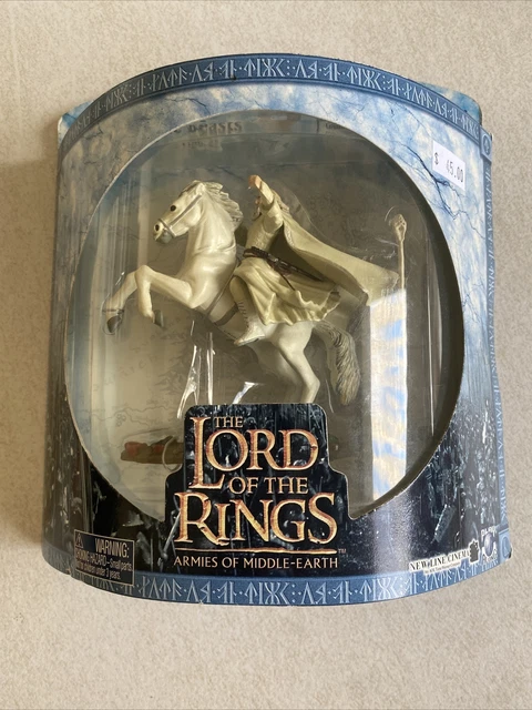 LORD OF THE Rings Armies Of Middle Earth Gandalf The White On Shadowfax ...