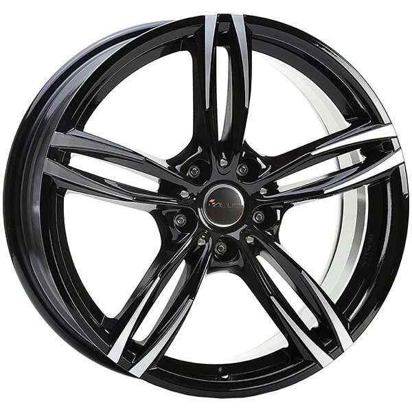 ALUFELGE AVUS AF15 FUR BMW 8x18 5x112 BLACK POLISHED VJN EUR 216,00 ...