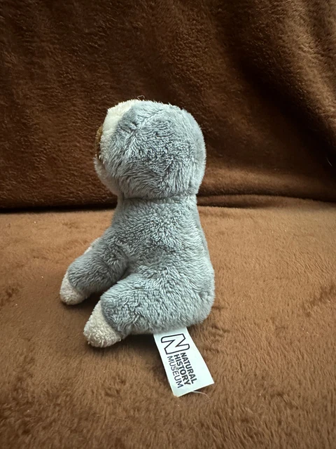 NATIONAL HISTORY MUSEUM sloth soft toy plush £8.95 - PicClick UK